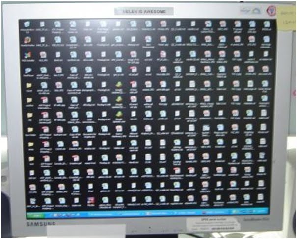 Jim's News You Can Use: Slow Computer? Try Cleaning off the Desktop